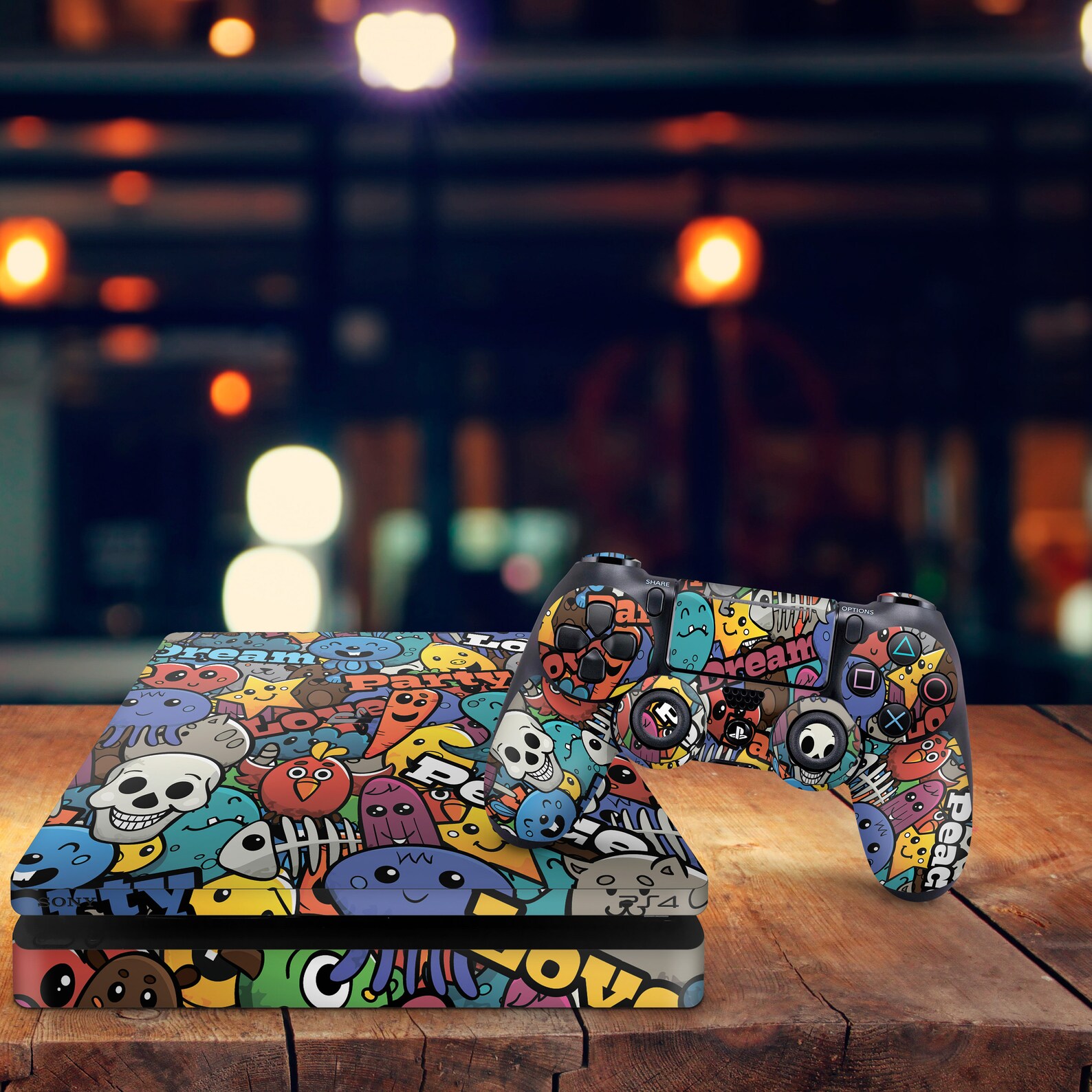 PS5 Skin Cartoons PS4 Skin Comics PS4 Skin Cute PS4 Gamer Skin | Etsy