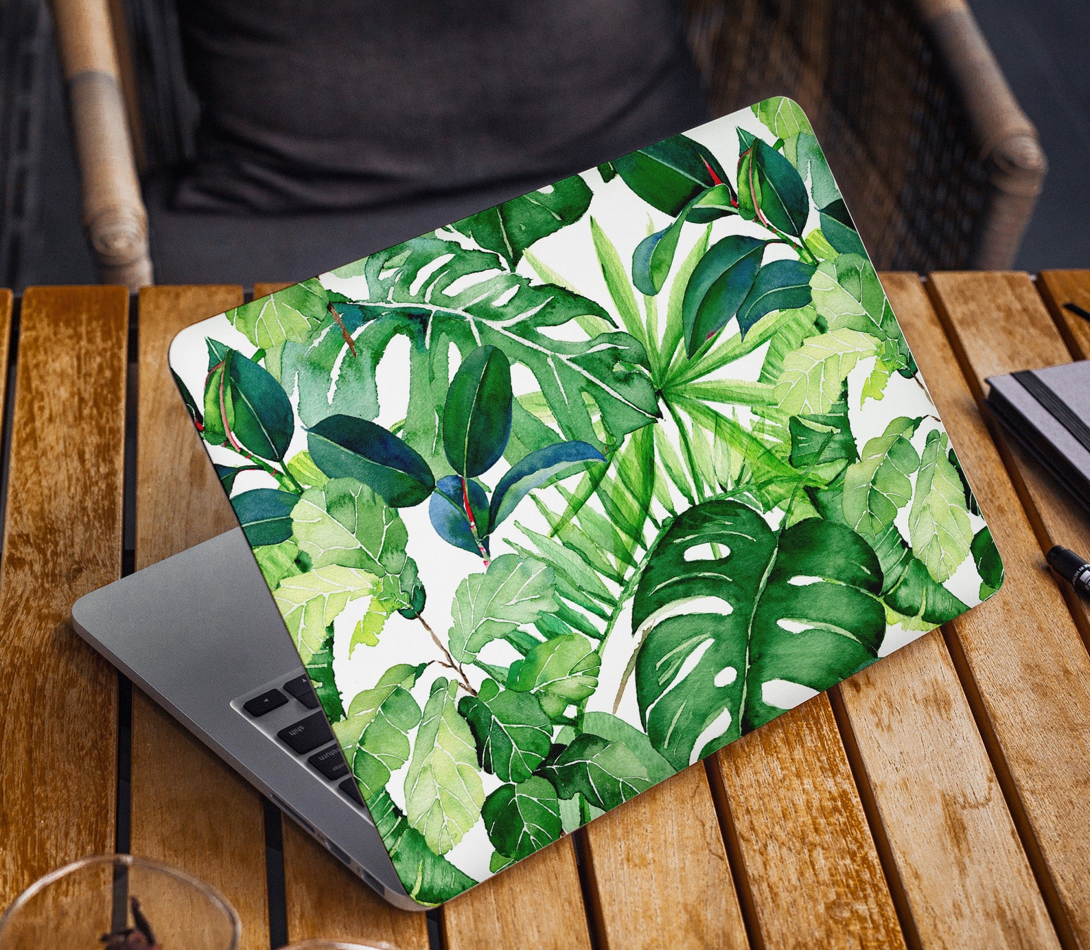 Palm Leaves Laptop Skin Sticker Leaf Notebook Vinyl Decal Dell Hp ...