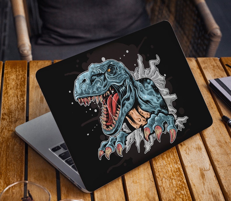 Dinosaur Laptop Skin Dino Crisis Notebook Vinyl Decal Dell Hp Lenovo ...