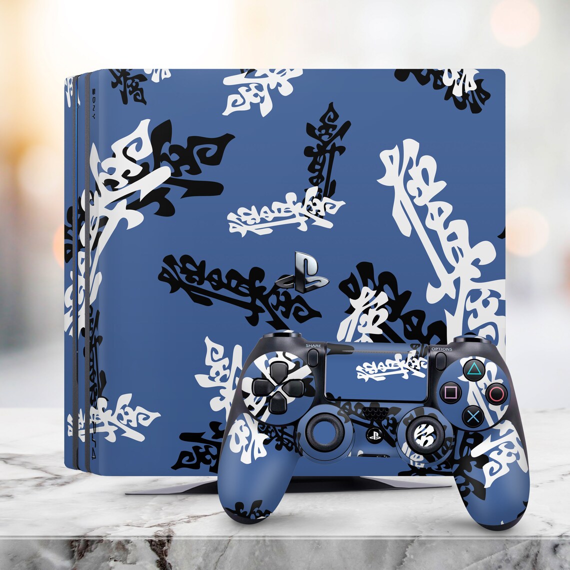 PS5 Skin Karate Ps4 Skin Ink Ps4 Skin Hieroglyph Ps4 Skin PS5 - Etsy