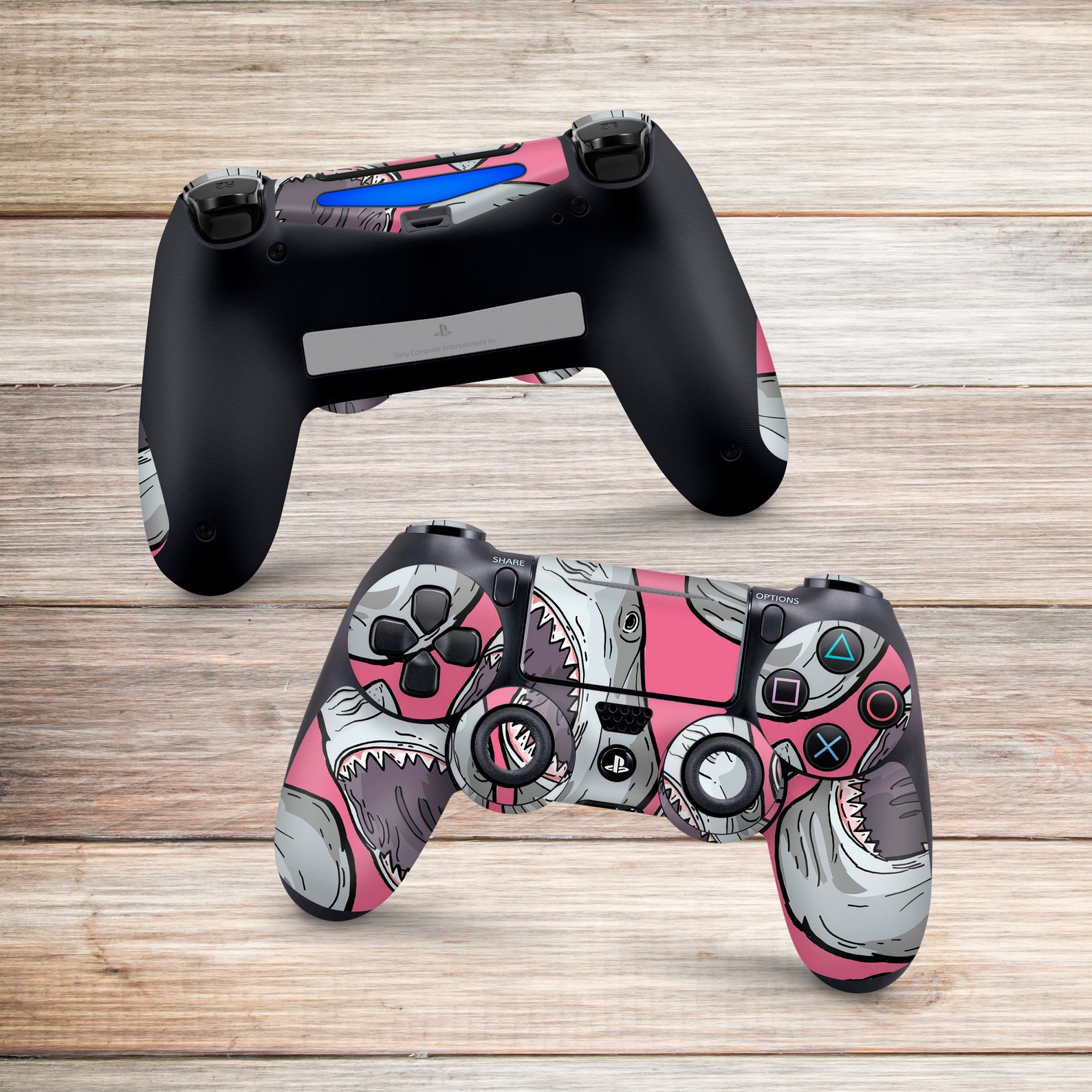 PS5 Skin Sharks PS4 Skin Animal PS4 Skin Pink Texture PS4 Pro - Etsy