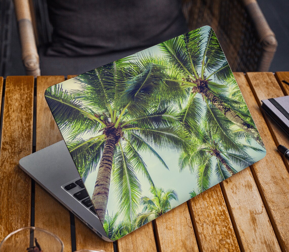 Palm Leaves Laptop Skin Macbook Skin Palm Trees Computer - Etsy