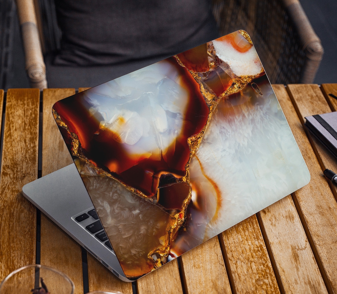Opal Marble Laptop Skin Crystal Notebook Vinyl Decal Dell Hp Lenovo ...