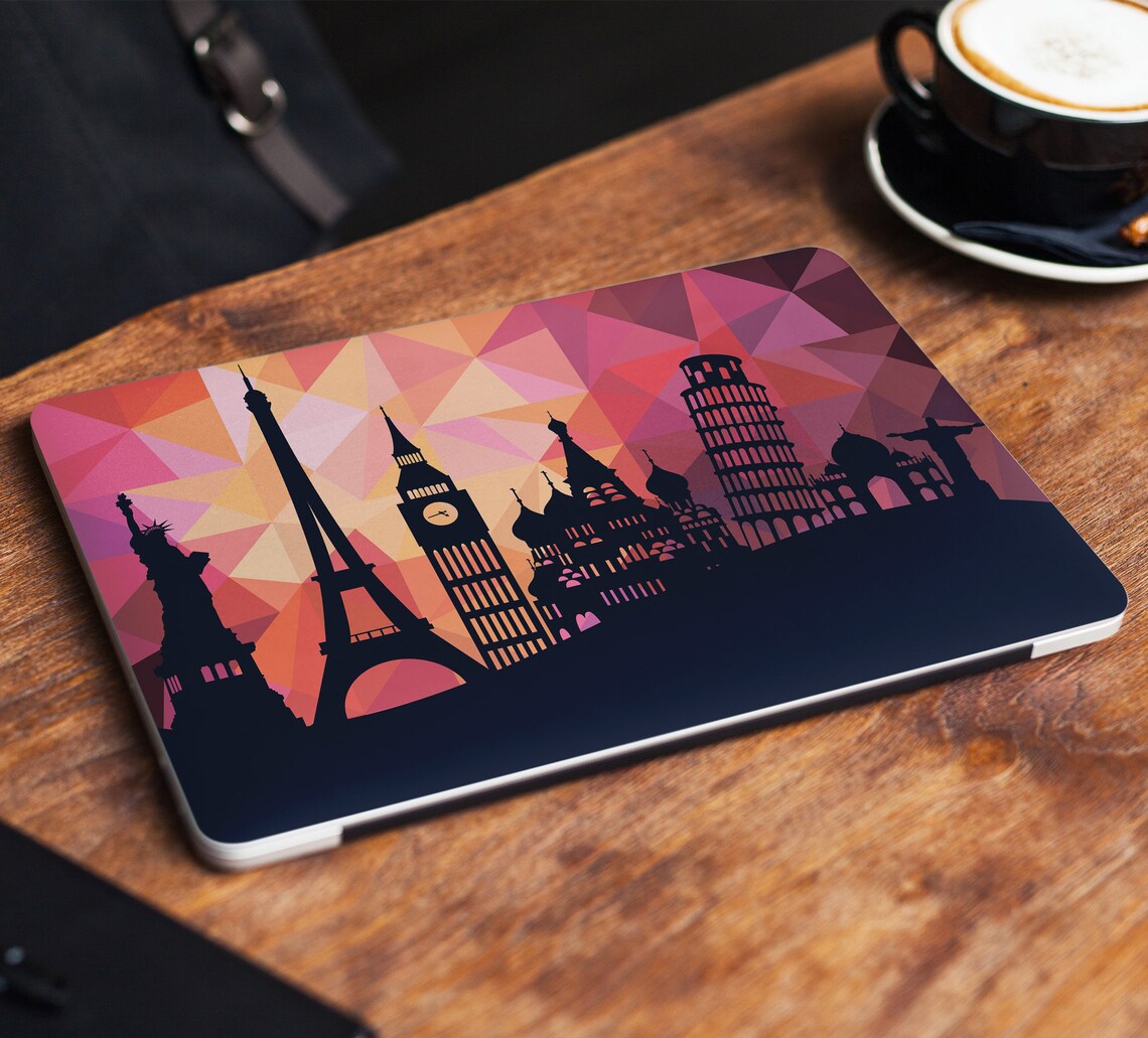 Sity Laptop Skin Sticker Travel Vinyl Decal Dell Hp Lenovo Asus ...