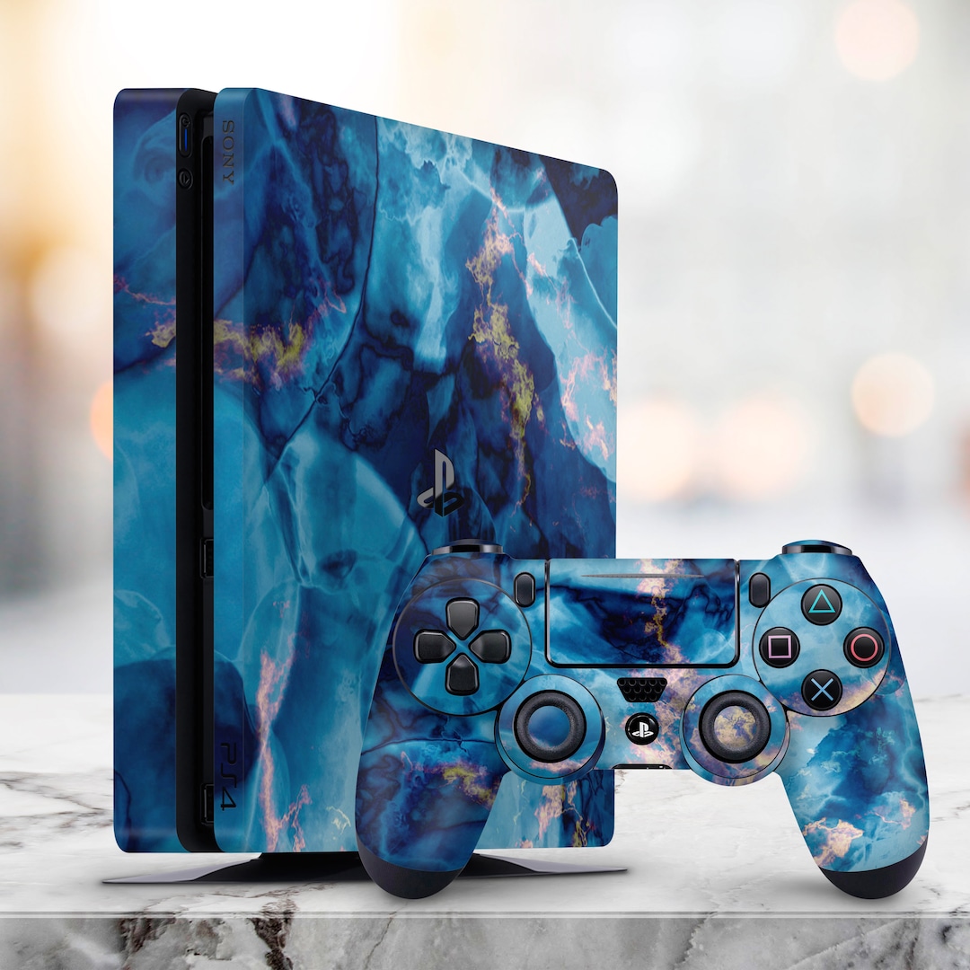 PS5 Skin Watercolor Ps4 Skin Marble Ps4 Skin Ink Spot Ps4 Skin Vintage ...