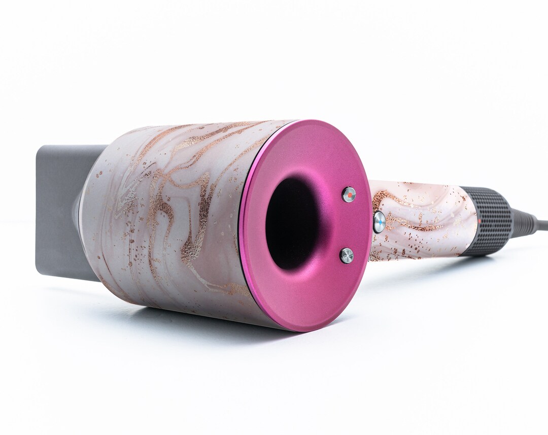 Dyson Rose Pink Sparkles Marble Dyson Skin Hair Dryer Vinyl - Etsy