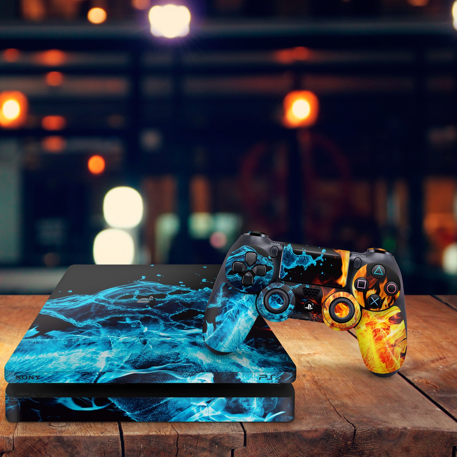 PS5 Element Skin PS4 Fire Skin PS4 Water PS4 Skin Pattern PS4 - Etsy