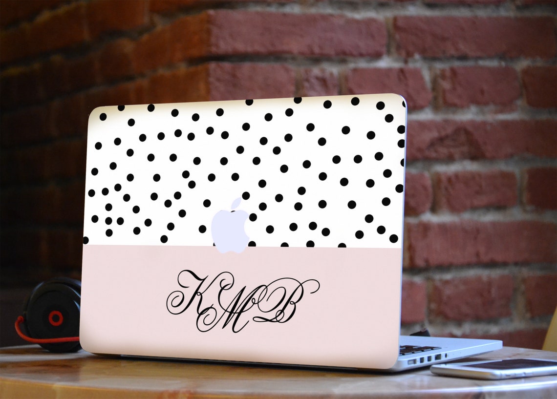 Monogram Macbook Pro 13 Decal Air 13 2018 Macbook Pro 15 Vinyl | Etsy