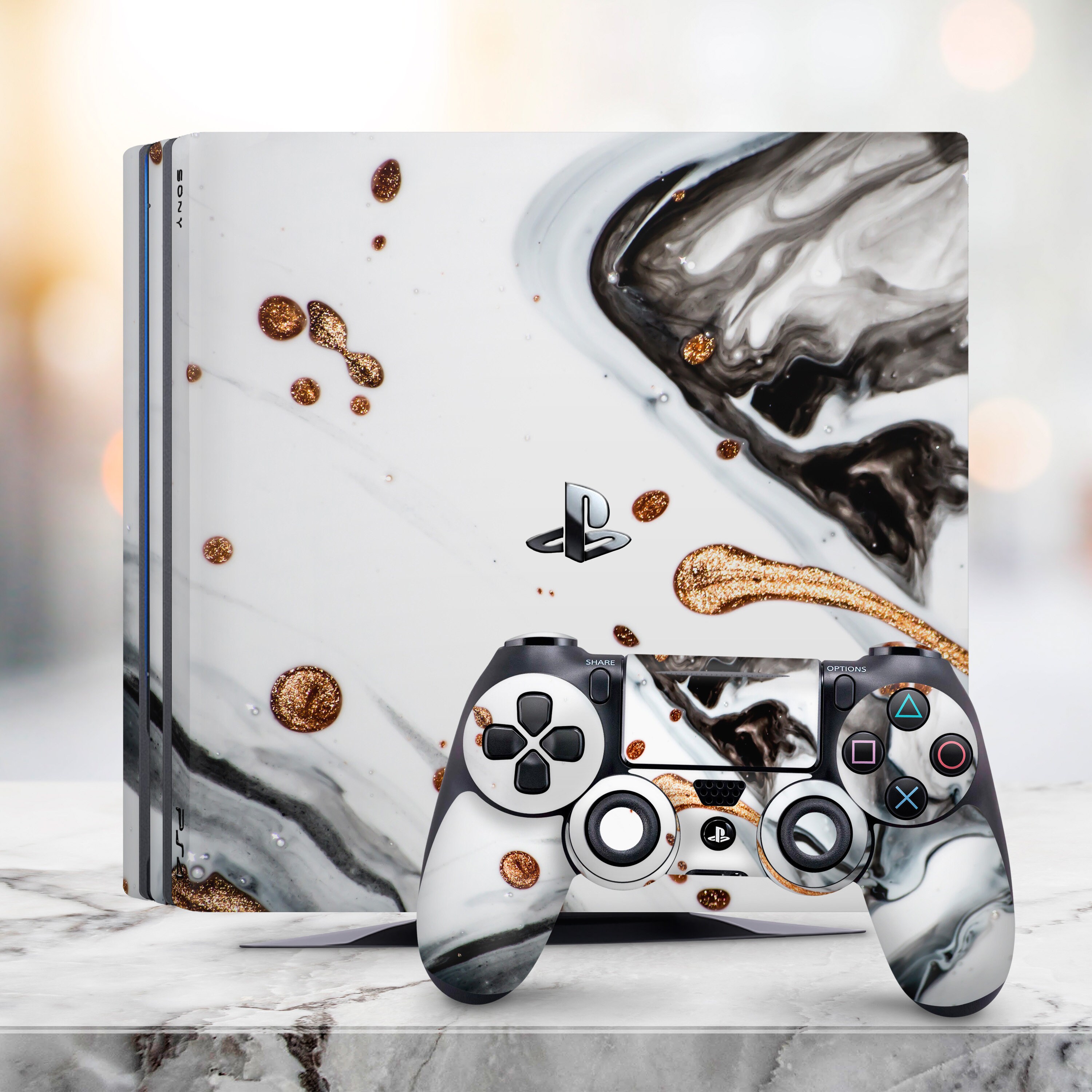 PS5 Skin Vintage PS4 Skin Marble PS4 Skin Retro PS4 Skin | Etsy