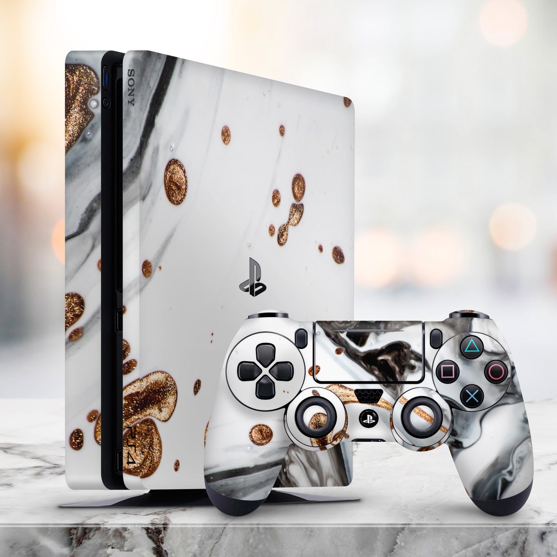 PS5 Skin Vintage PS4 Skin Marble PS4 Skin Retro PS4 Skin - Etsy
