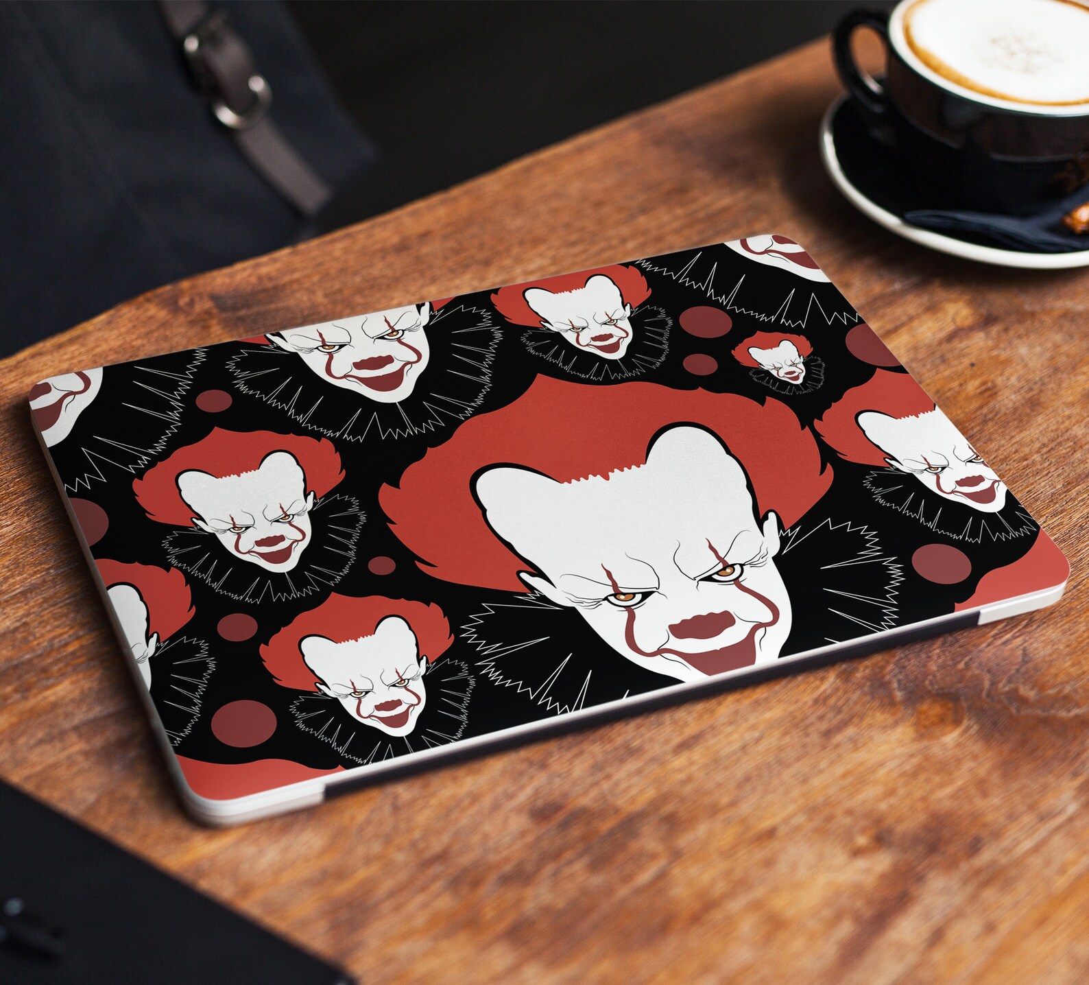 Clown Laptop Skin Sticker Cartoons Notebook Vinyl Decal Dell - Etsy
