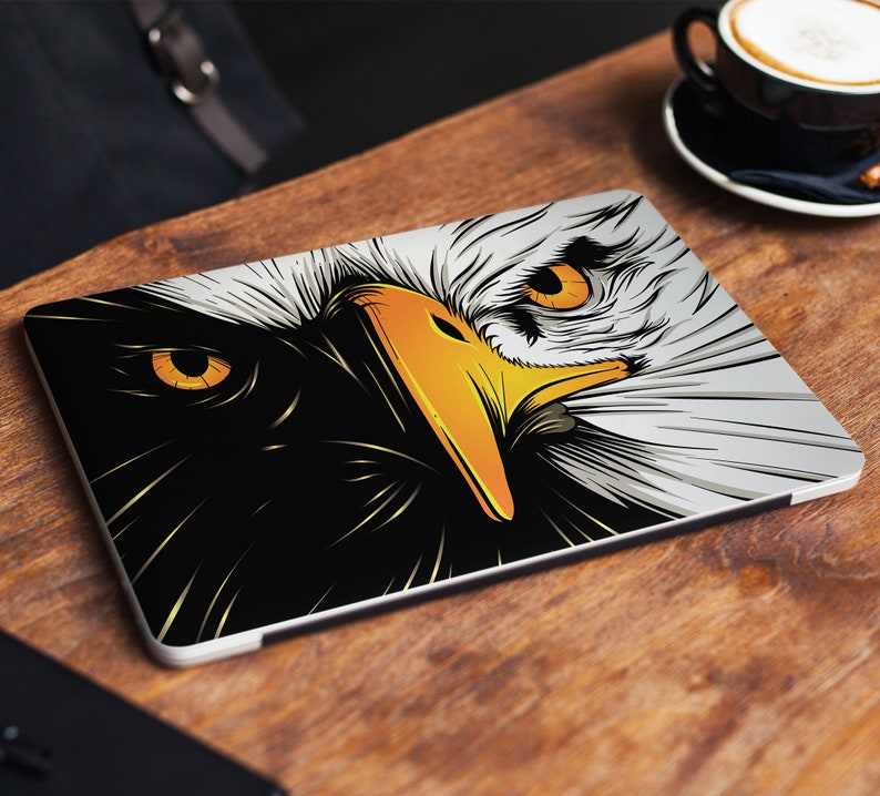 Eagle Laptop Skin Sticker Animal Notebook Vinyl Decal Dell Hp - Etsy