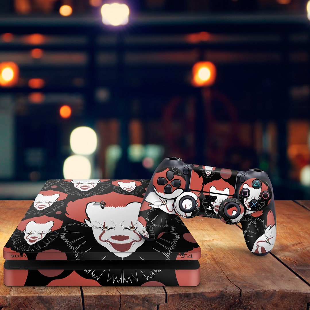 PS5 Skin Clown PS4 Skin Creepy PS4 Skin Horror PS4 Skin PS4 Pro Sticker ...