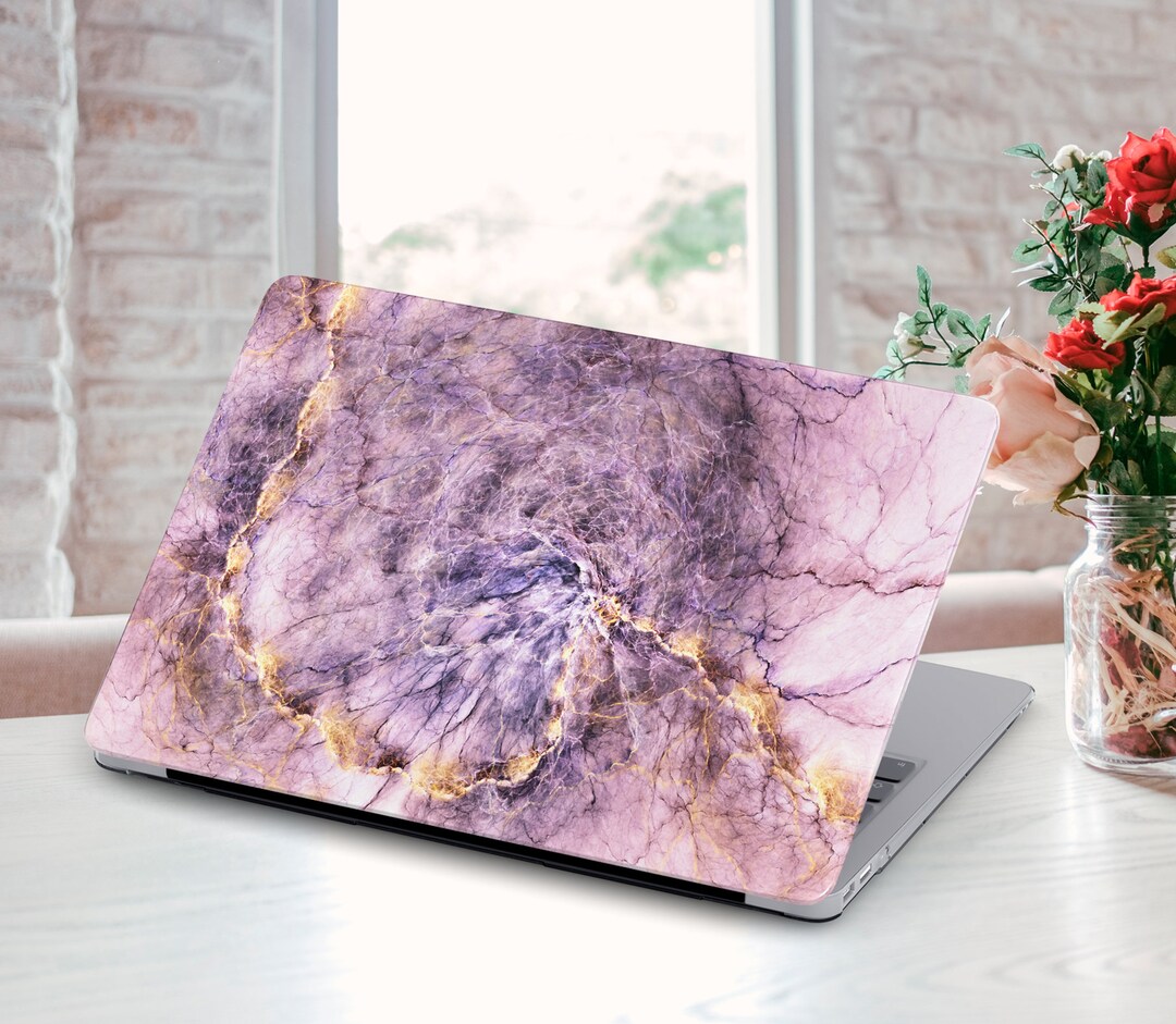 MacBook Skin Purple Marble Lightning Marble MacBook Pro 16 - Etsy