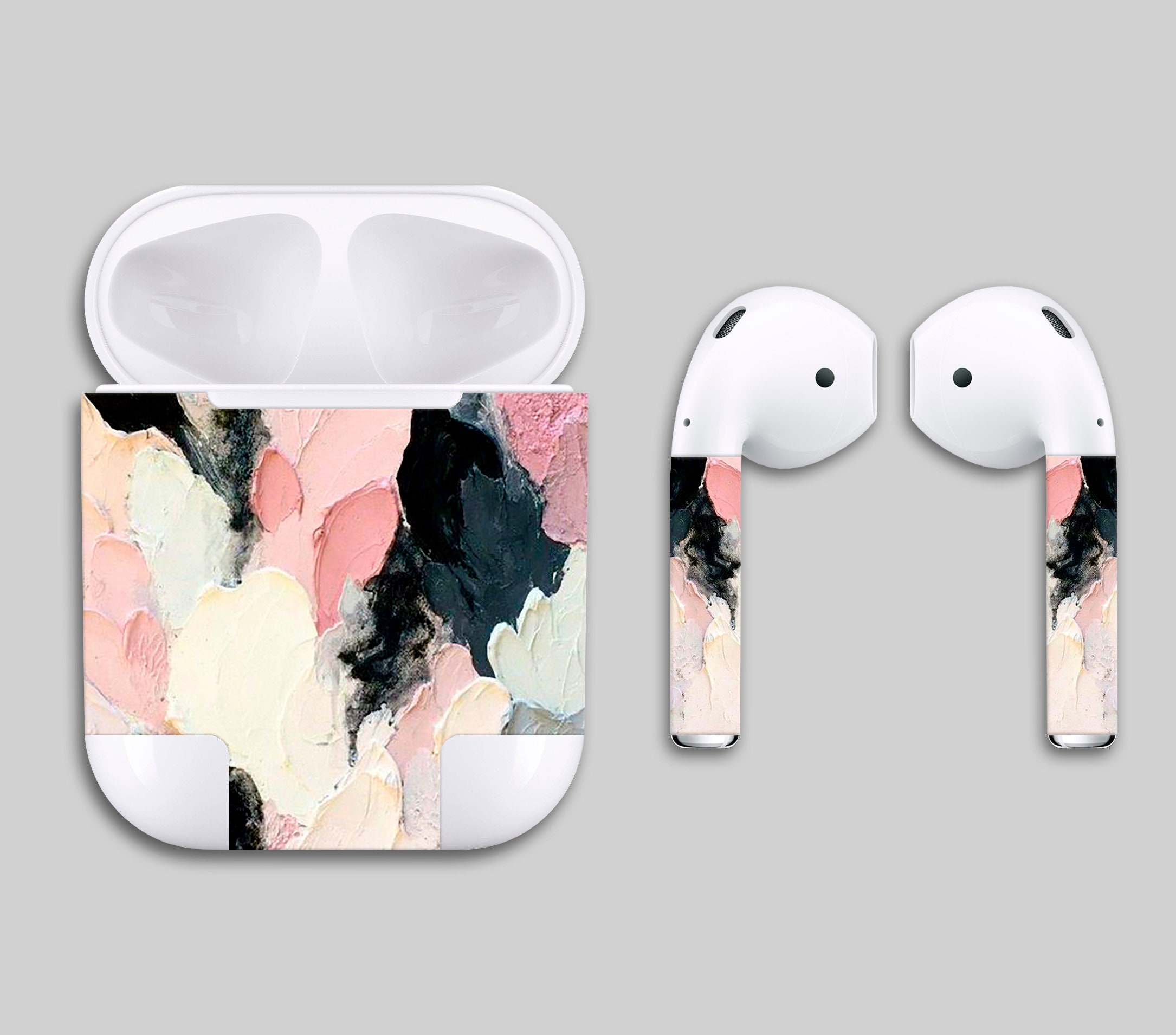 Color Marble Airpod Skin Wrap Apple Air Pod 1 2 Decal Oil - Etsy