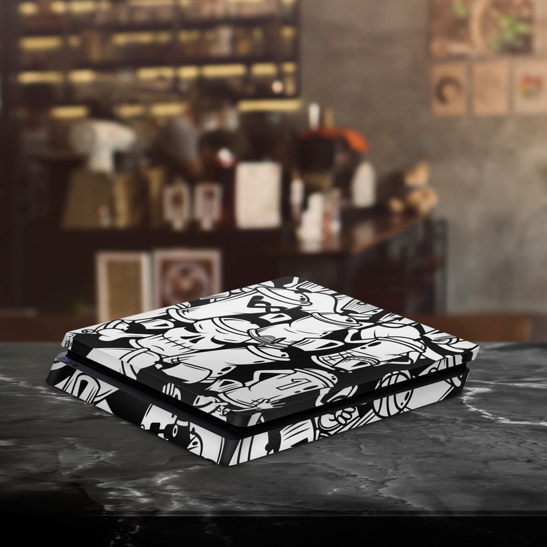 PS5 Skin Graffiti PS4 Skin Paints PS4 Skin Skull PS4 Pro PS4 | Etsy