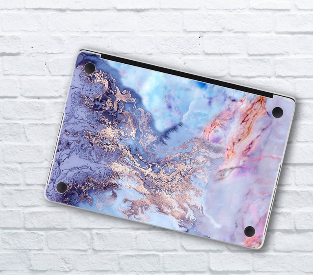 Light Pink Natural Marble Texture Laptop Skin, MacBook Skin, Computer ...