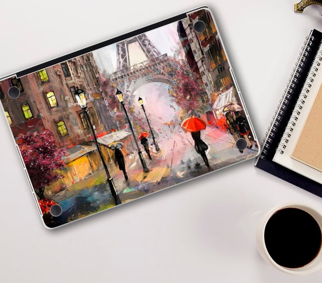 Art Laptop Skin Sticker Paris Notebook Vinyl Decal Dell Hp Lenovo Asus ...