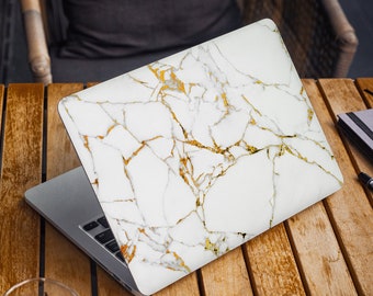 Marble Laptop Skin Notebook Vinyl Decal Dell Hp Lenovo Asus Chromebook ...