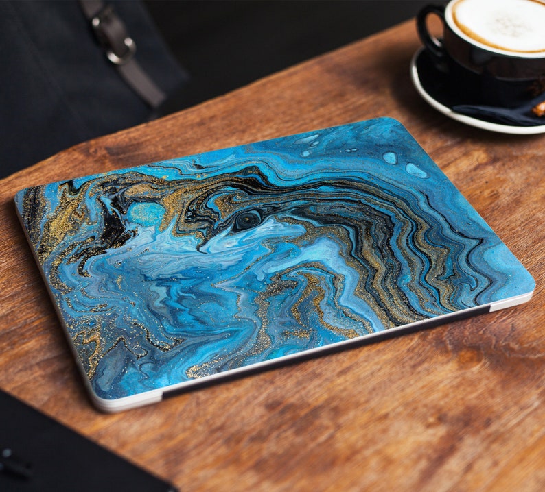 Blue Marble Laptop Skin Sticker Notebook Vinyl Decal Dell Hp | Etsy