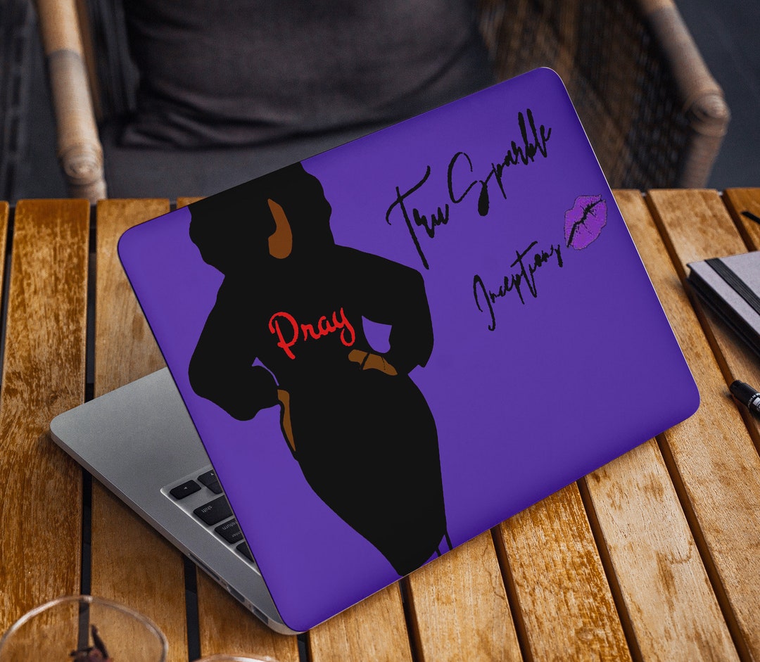 Purple Laptop Skin Sticker Girl Notebook Vinyl Decal Dell Hp - Etsy