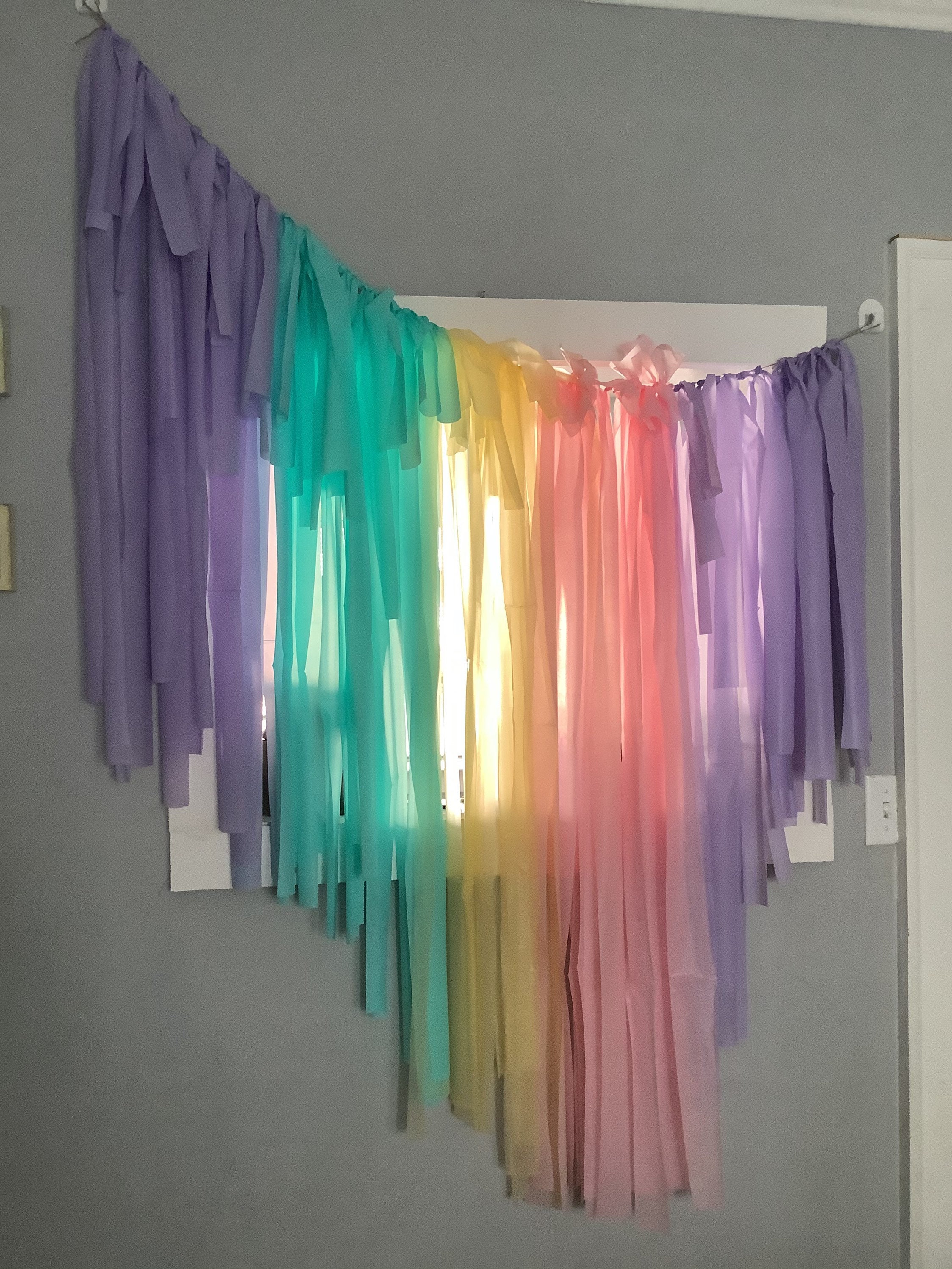 Pastel Fiesta Fringe Backdrop - Etsy