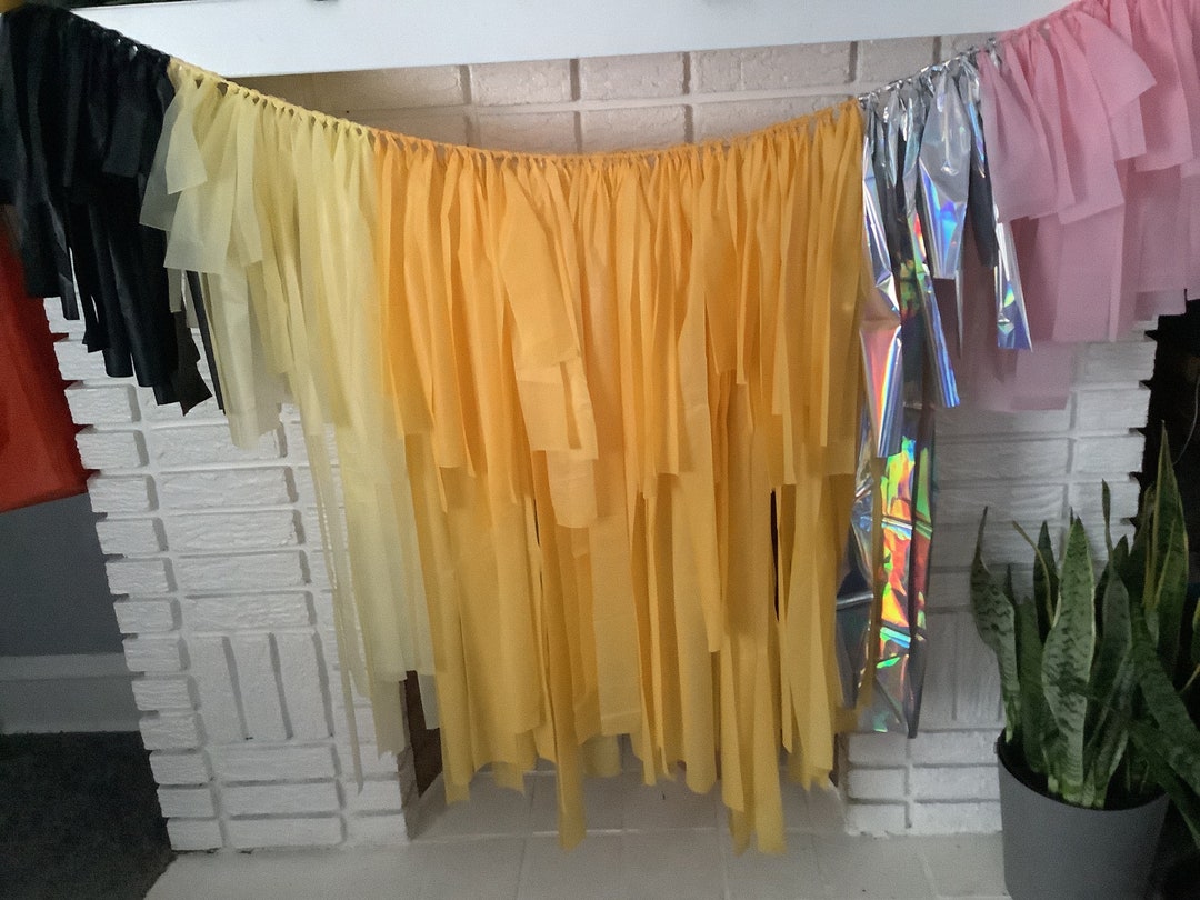 School Days Fringe Streamer Party Backdrop - Etsy