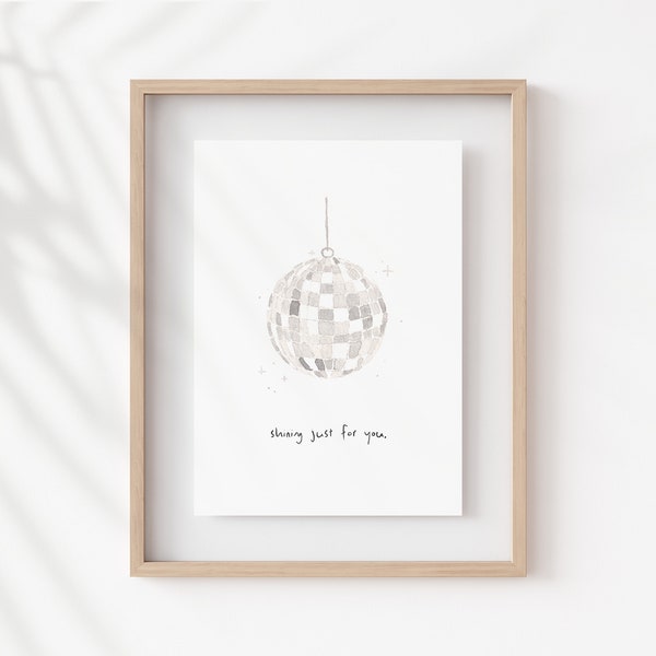 Mirrorball Taylor Art - Etsy