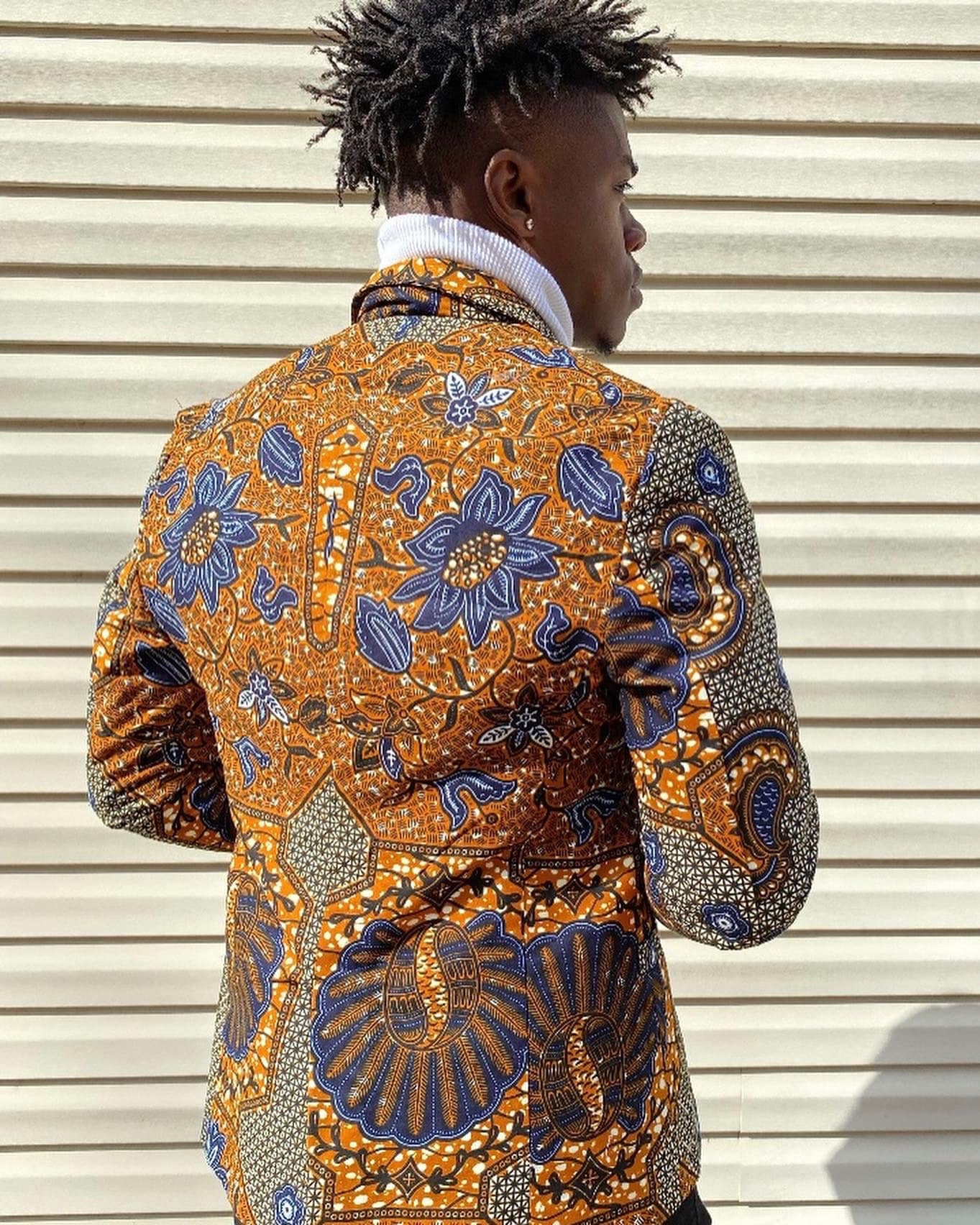 African Print Blazer for Man - Etsy
