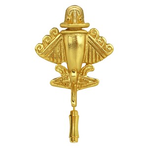 Quimbaya Flyer Ancient Aircraft Pin 24k Gold Plated Golden Jet-9 ...