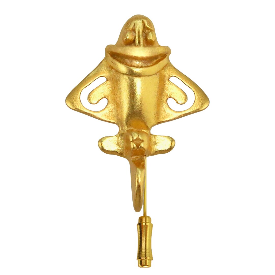 Quimbaya Flyer Ancient Aircraft Pin 24k Gold Plated Golden Jet-3 ...