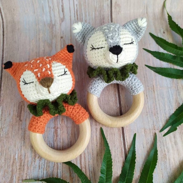 Crochet Fox Rattle Pattern - Etsy