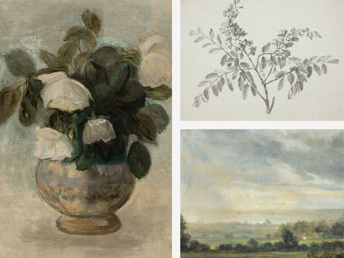 Set of 13 French Country Art Prints / Light Aesthetic Decor / Farmhouse ...
