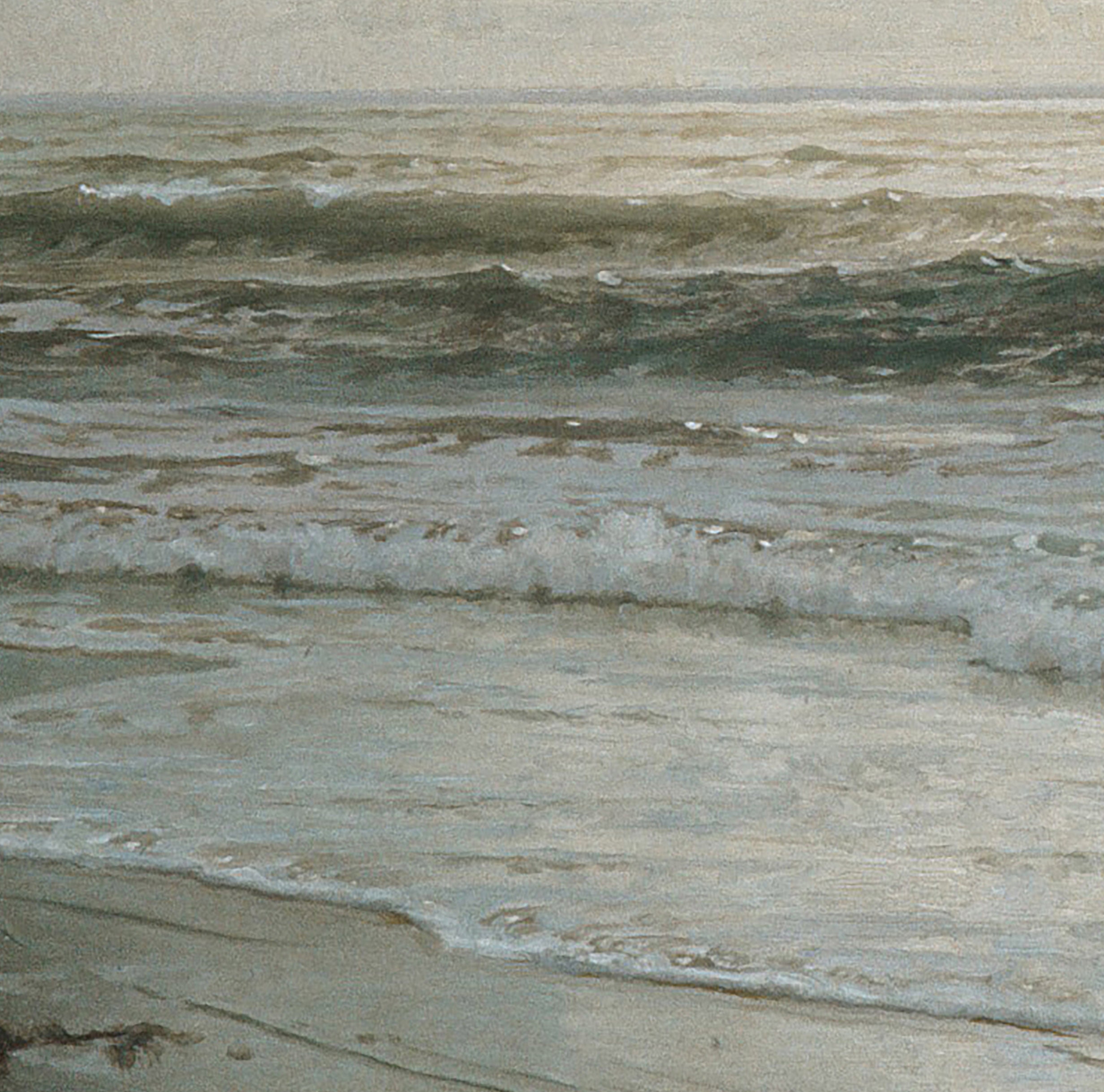 Vintage Coastal Ocean Art Print / Beach Seascape Painting PRINTABLE ...