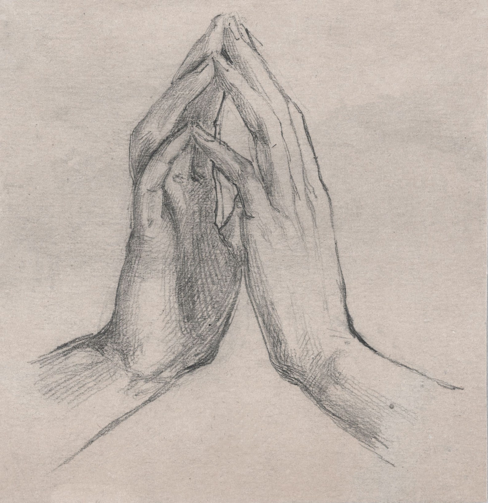 Vintage Hand Drawing / Sketch of Hands / Lover's Hands - Etsy