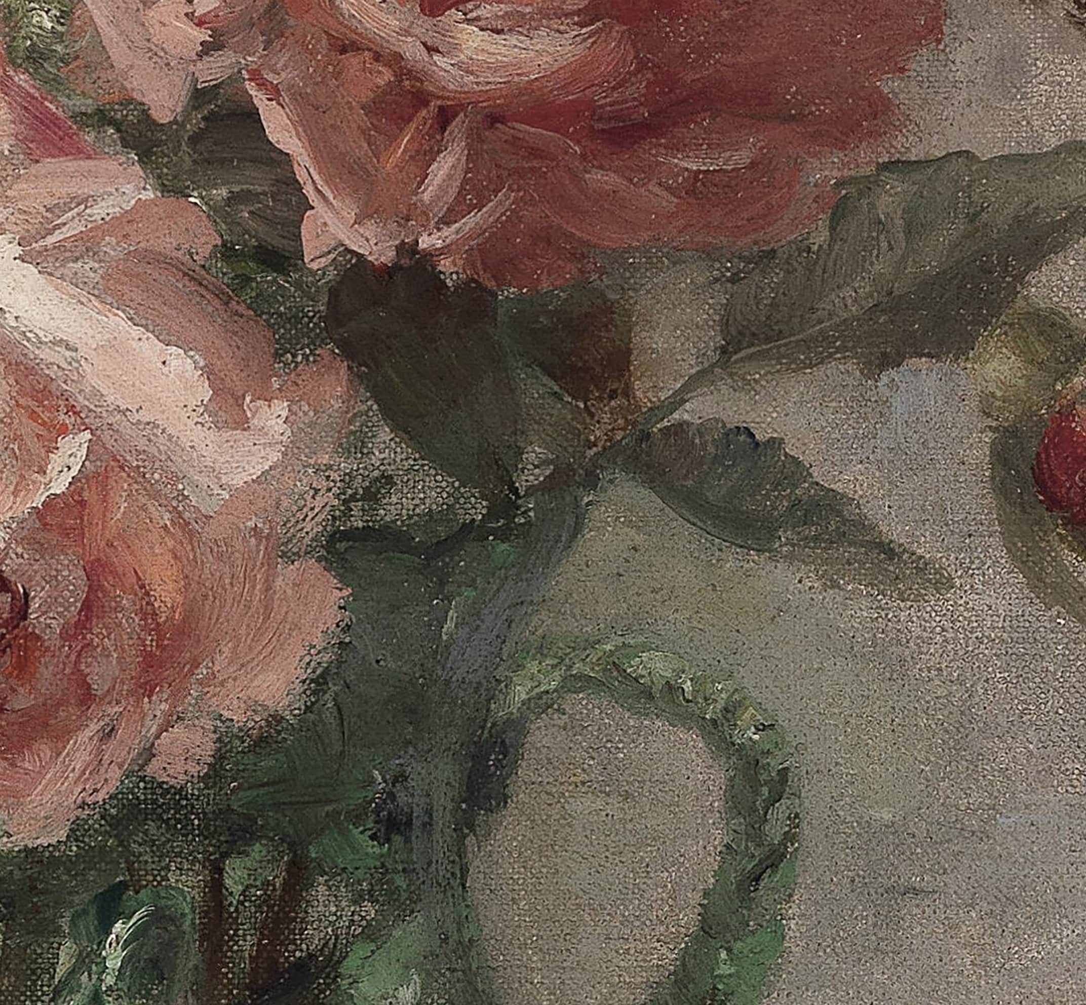 Vintage Floral Painting Print / Victorian Flower Wall Art - Etsy