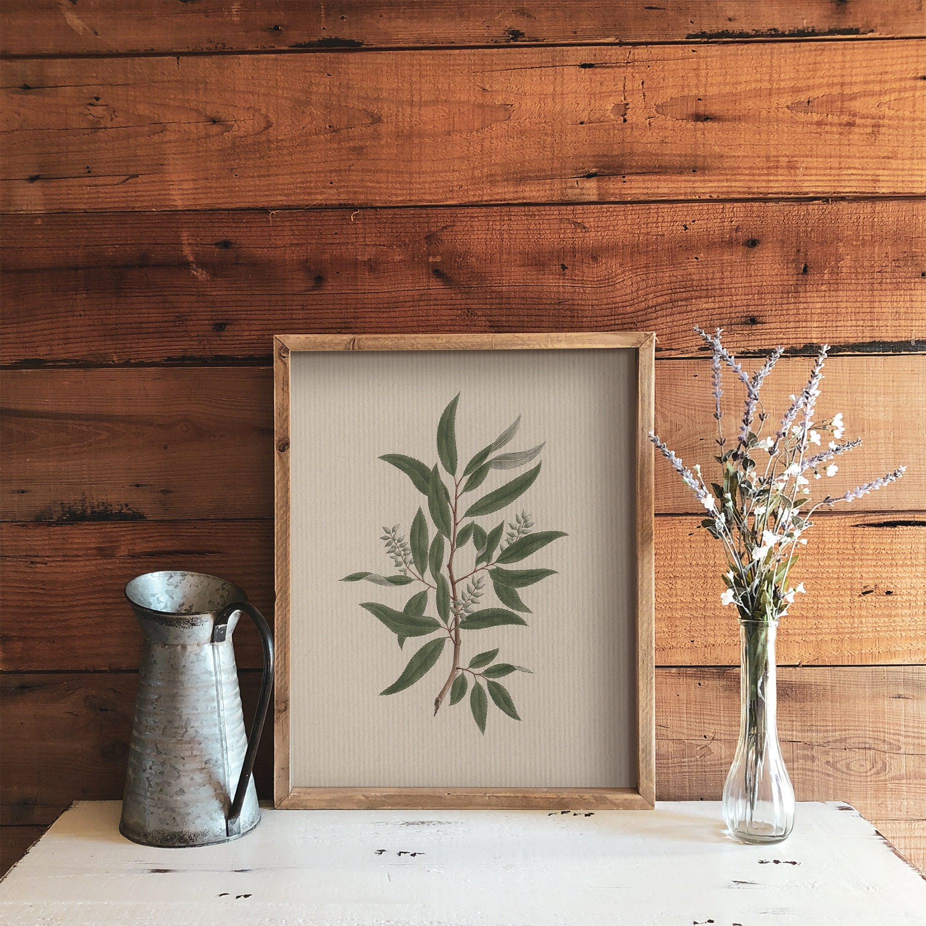 Vintage Botanical Tree Branch Print / Country Farmhouse Decor PRINTABLE ...