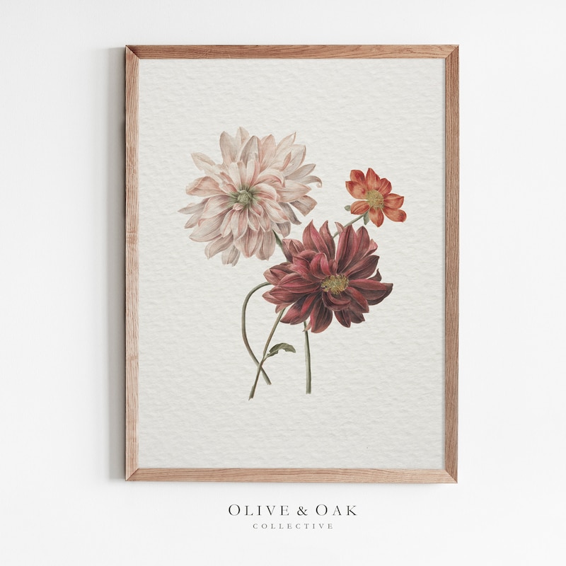 Flower Print - Etsy UK