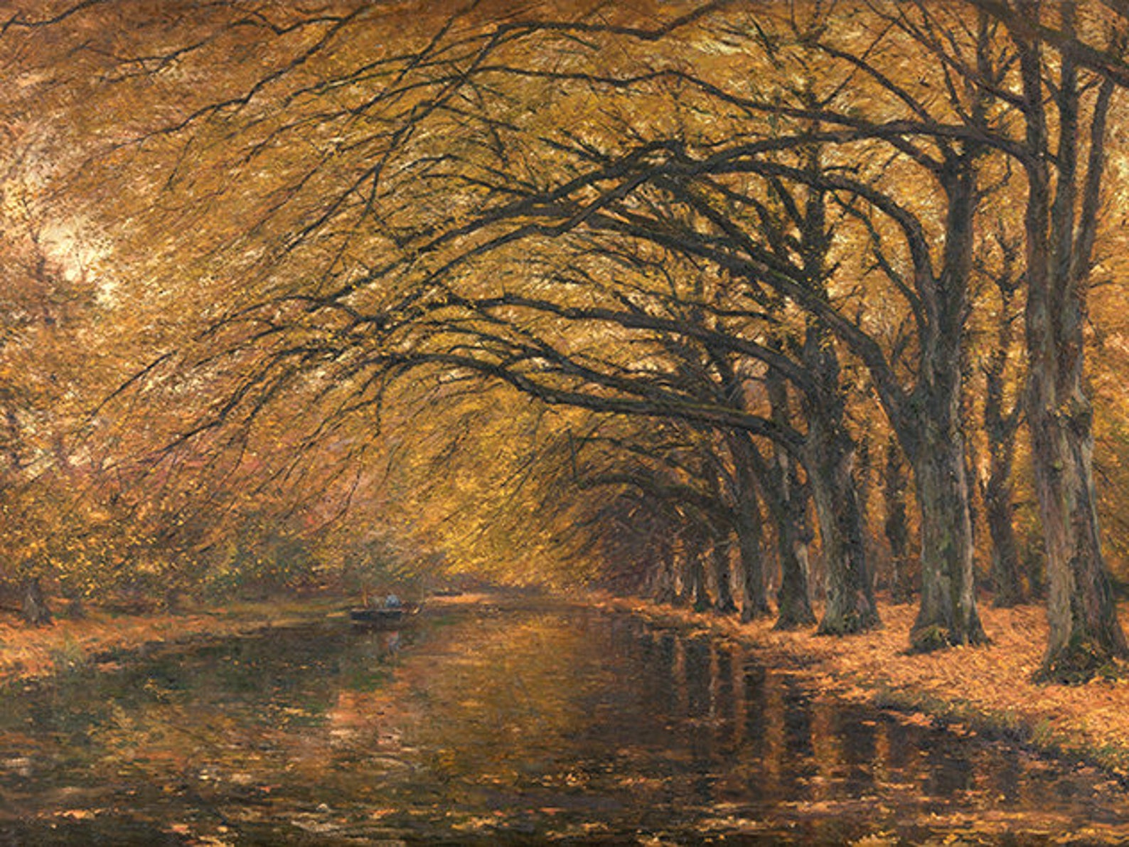 Fall Landscape Artwork Print / Autumn Wall Art / Fall - Etsy