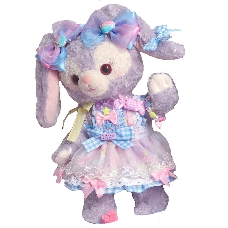 Kawaii Stuffed Animal Plushie's Handmade Pastel Dress Set - Etsy