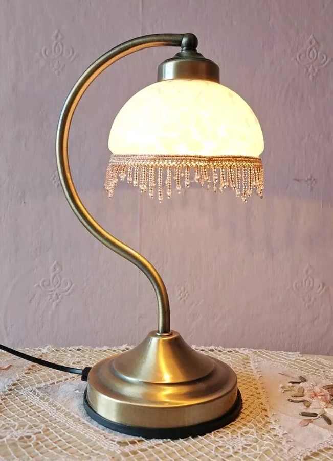 Vintage Beaded Tassel Table Lamp, 1920s Flapper Style - Etsy UK