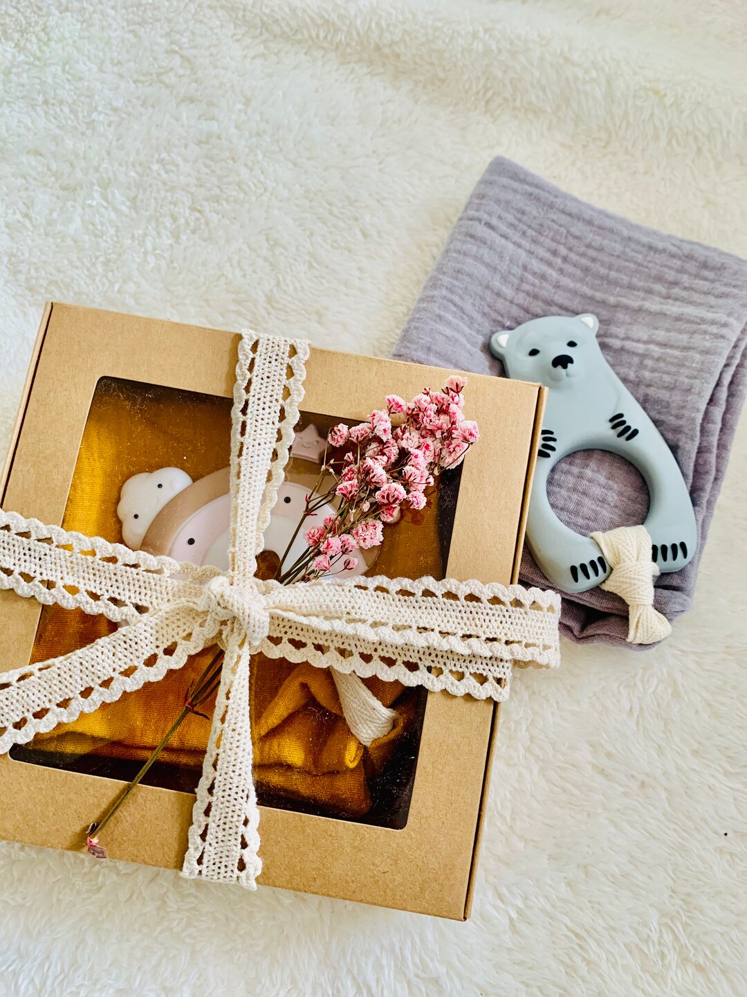 BABY TEETHER SILICONE Teether Unique Baby Shower Gift - Etsy