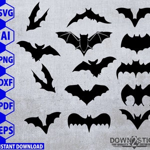 Bats Hanging Around Svg File - Etsy