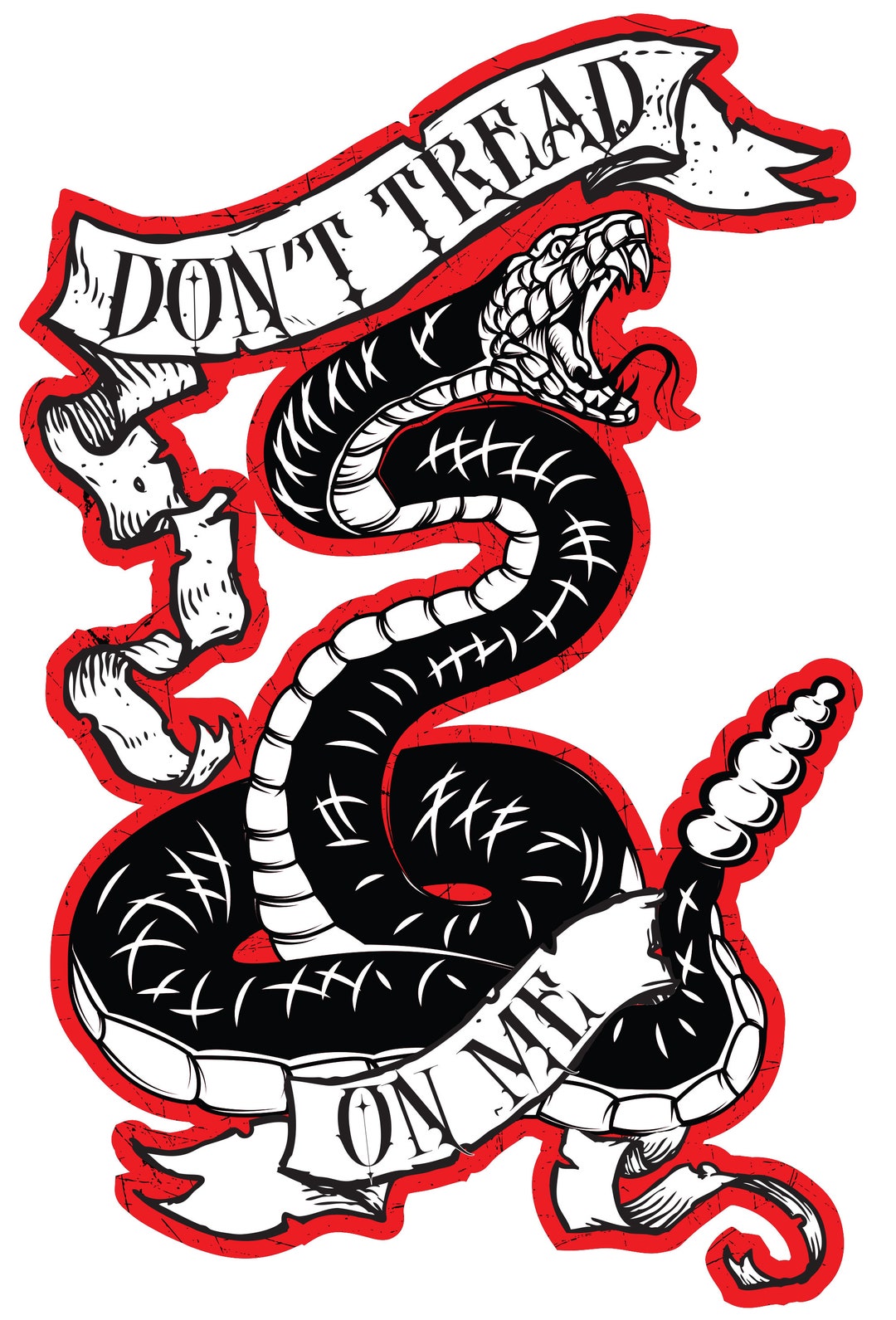 Gadsden Flag | Don’t Tread on Me | Ar-airsoft | 2A Decal, Patriotic ...