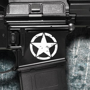 AR Airsoft Magwell Vinyl Decals (5 Pack) Decals Patriotic Emblems - Etsy