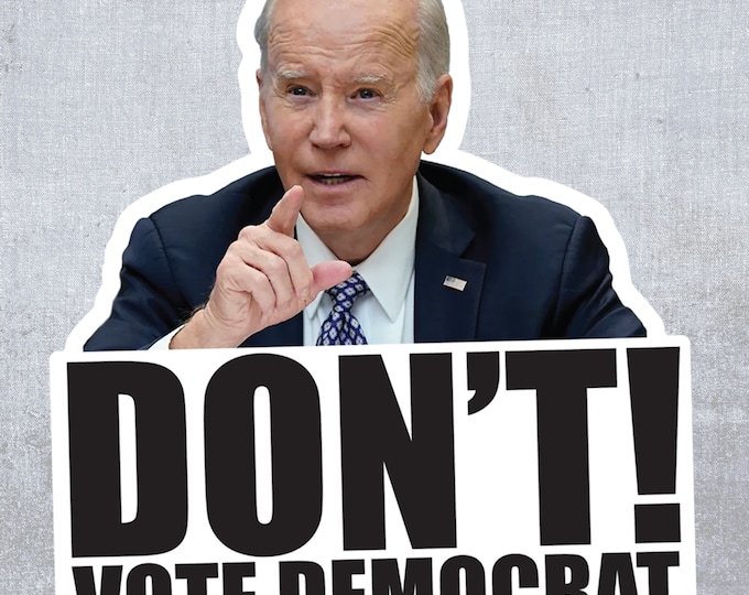 Dark Brandon Bumper Sticker Joe Biden Meme President USA Laser Eyes - Etsy