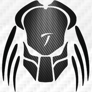 AVP Predator Helm Sticker | Multi Pattern | Uv-chemical Resistant ...