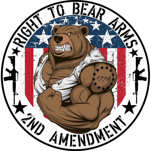 Right to Bear Arms Decals - Etsy