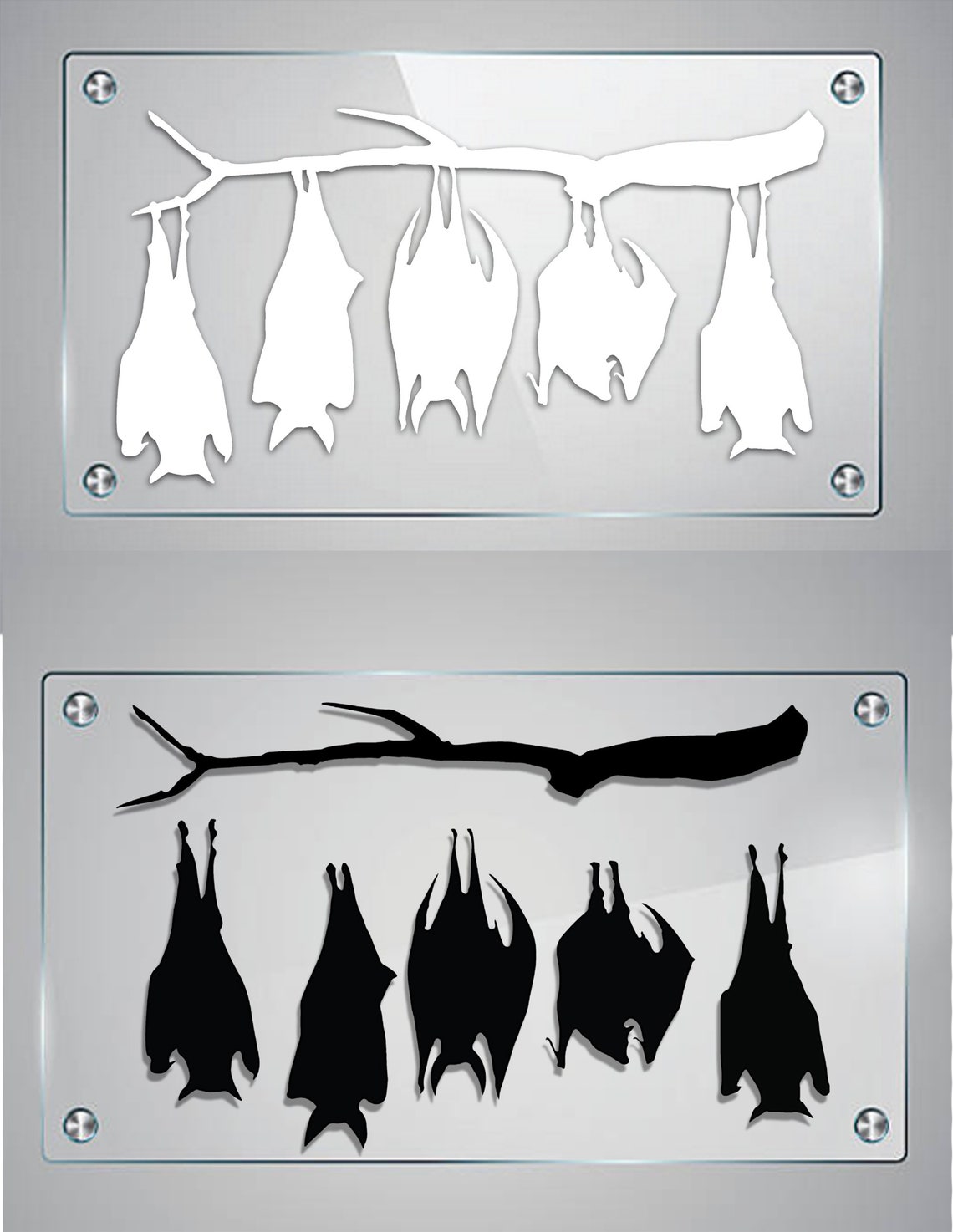 Bats Hanging Around Svg File - Etsy UK