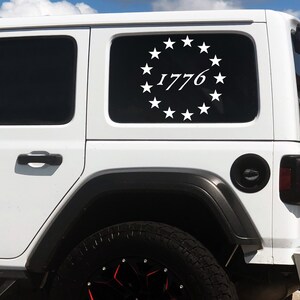 1776 U.S. 2A Vinyl Decal Sticker American Patriotism - Etsy